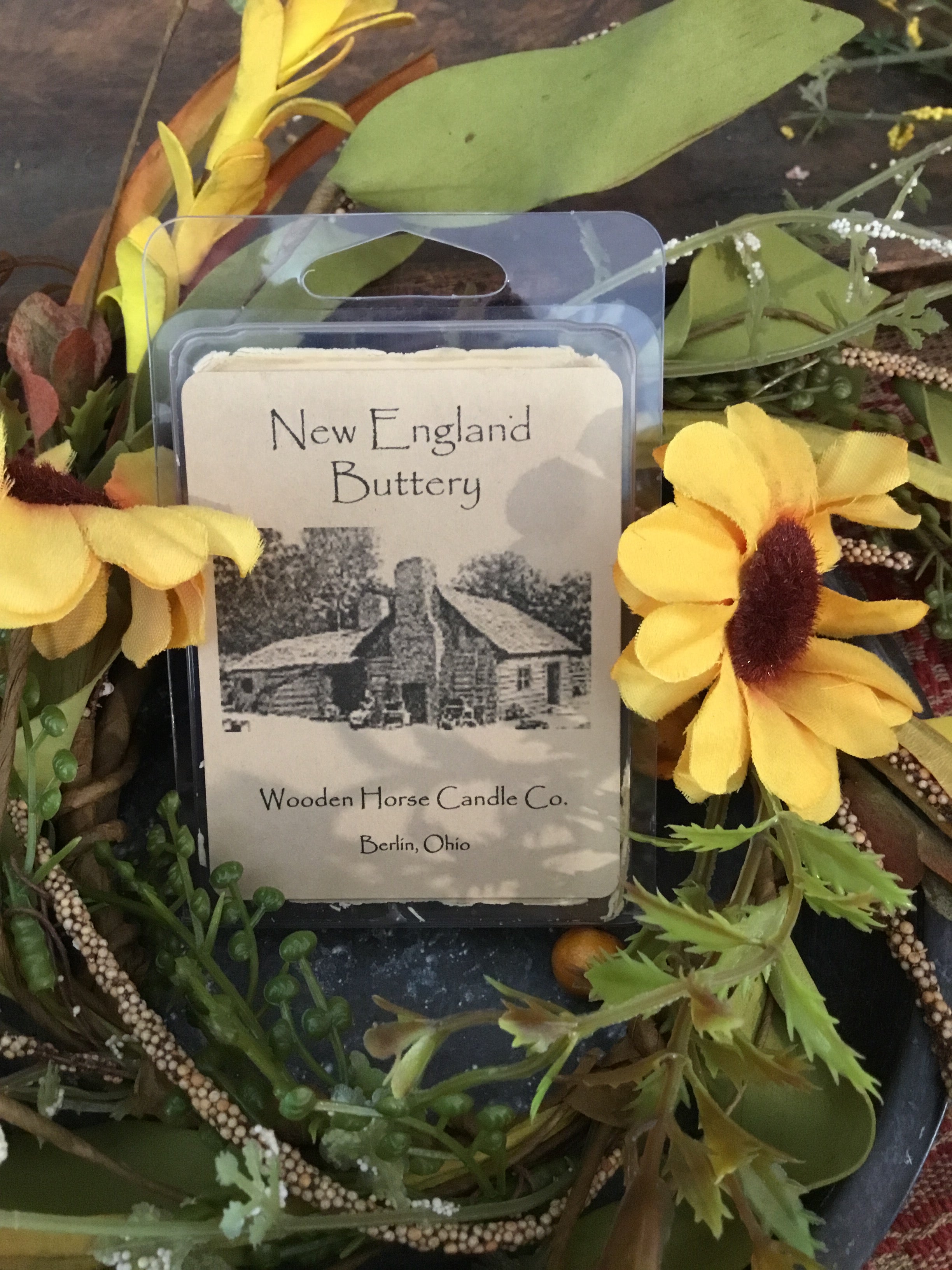 New England Buttery Wax Cubes – Wooden Horse Primitives